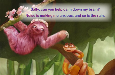 Sally The Reflexology Sloth - Lifespan Reflexology